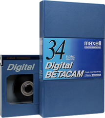 Digital Betacam - Digital Betacam Tape - Digibeta